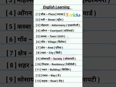 VINAY;S SPOKEN ENGLISH CLASSES #tending #Word meaning #ssc #all exam