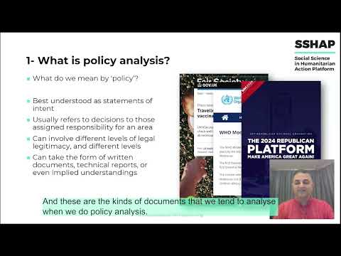 Introduction to policy analysis