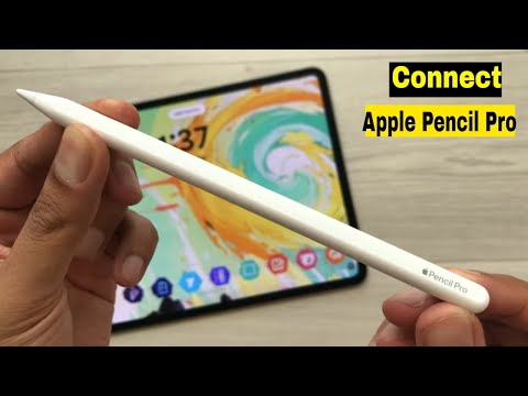 Apple Pencil Pro - How to Pair & Charge with iPad Pro M4 & iPad Air M2 - Step by Step Guide