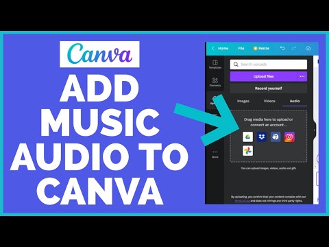 How to Add Music Audio to Canva | Add Sound Track in Canva (2022)
