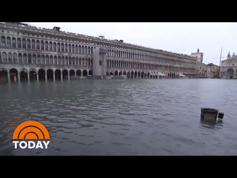 Venice Flooding Comes Within Inches Of All-Time Record | TODAY