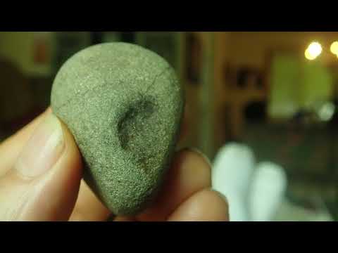 Native American stone sculpture; Geo-art, the ghostly primitive
