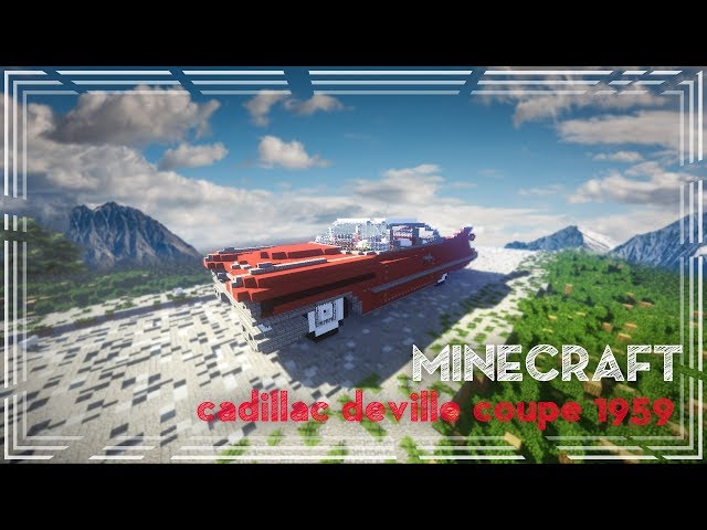 Cadillac deville Coupe 1959 Minecraft Map