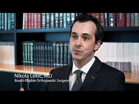 Meet Dr. Nikola Lekic, a fellowship-trained orthopaedic surgeon hand & upper extremity specialist.