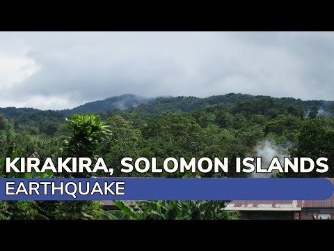 5.5 Earthquake Strikes Kirakira, Solomon Islands