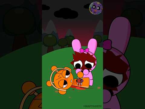 Sprunki Pinki first meet Oren (before phase 2) #sprunki #shorts #animation