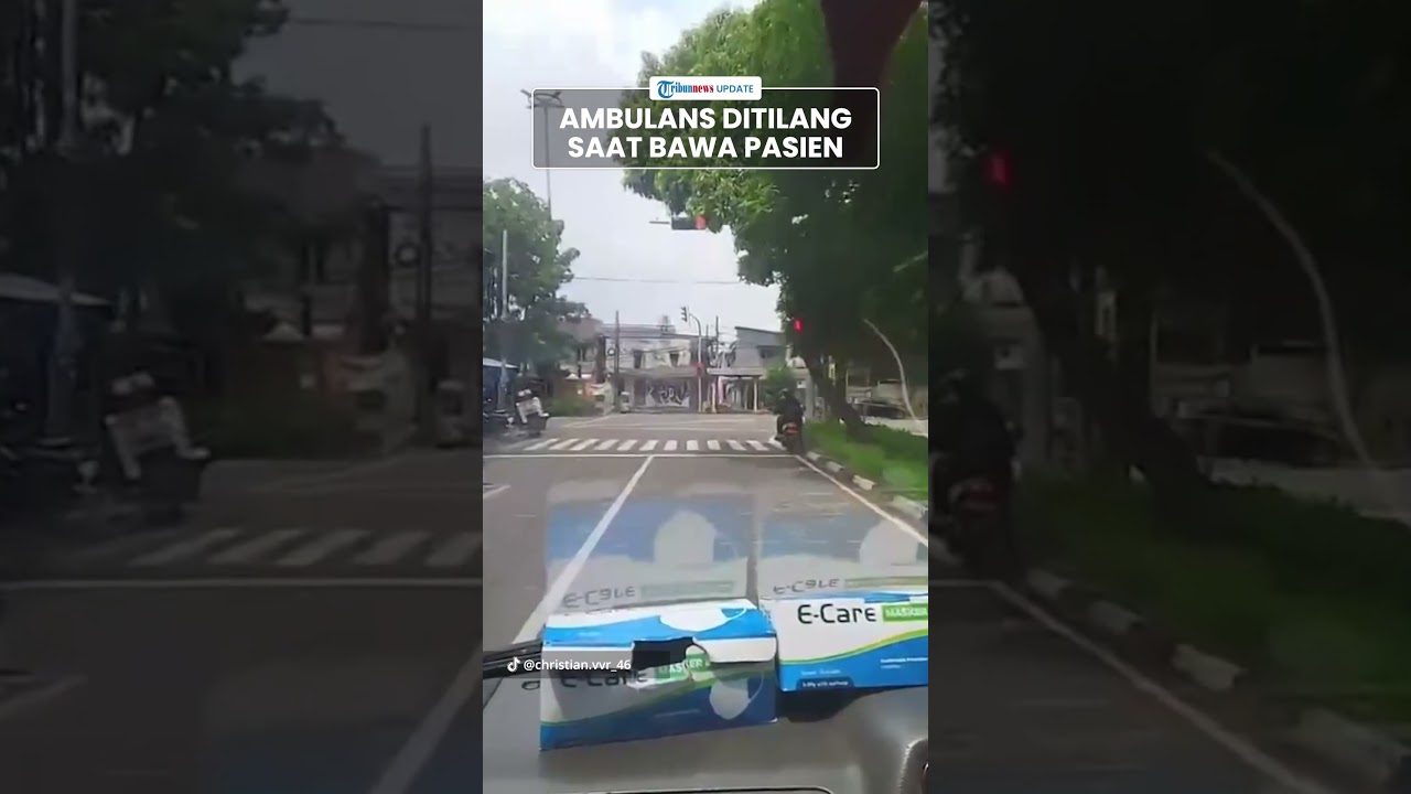 Viral Ambulans Bawa Pasien Kena Tilang ETLE hingga Pelat Diblokir, Sopir Takut Terobos Lampu ...