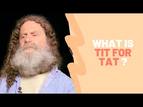 Robert Morris Sapolsky - Explanation of TIT FOR TAT [Stanford University]