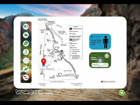 HikeHub Map and Trails Screens