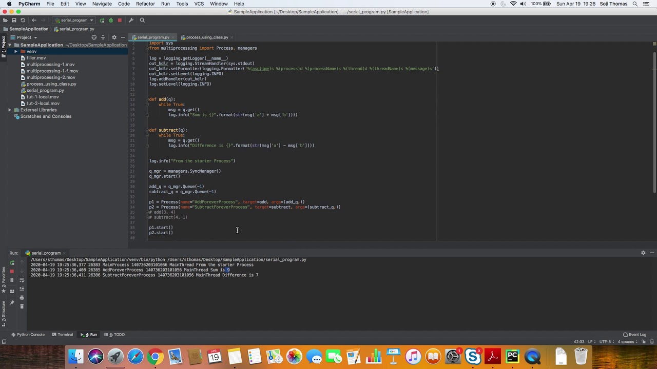 Python Multiprocessing - Queues. Part -1
