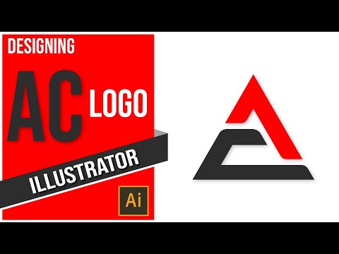 Adobe Illustrator SpeedArt Logo - AC LOGO