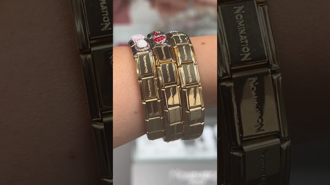 Nomination Gold Starter Bracelet #nomination #nominationitaly #charmbracelet #bracelet