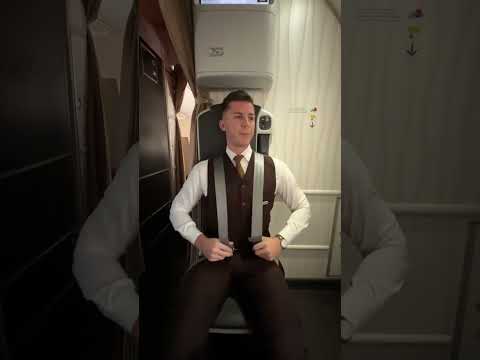 Cabin Crew βοΈ Routine - Abu Dhabi to London (Etihad Day flight)