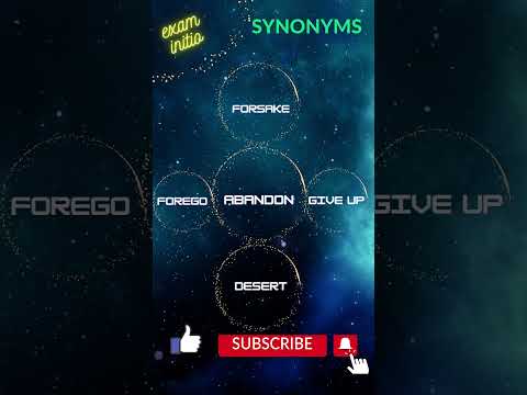 ssc english in 10 sec # shorts #viralshorts #synonyms #abandon