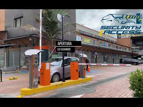 Barrera / Talanquera para estacionamientos velocidad 0,9 segundos
