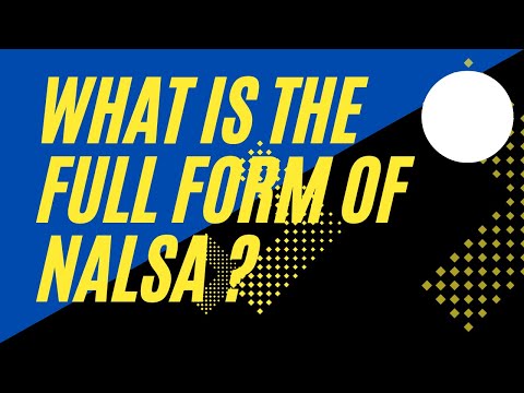 NALSA FULL FORM PART (638)