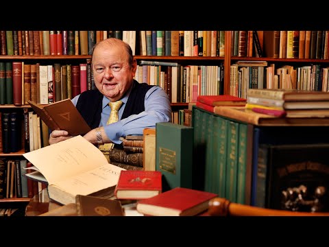 Antiquarian Book Seller and Publisher Eamonn de Burca from De Burca Rare Books in Blackrock