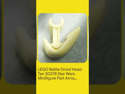 LEGO Battle Droid Head Tan 30378 Star Wars Minifigure Part Army Builder Genuine