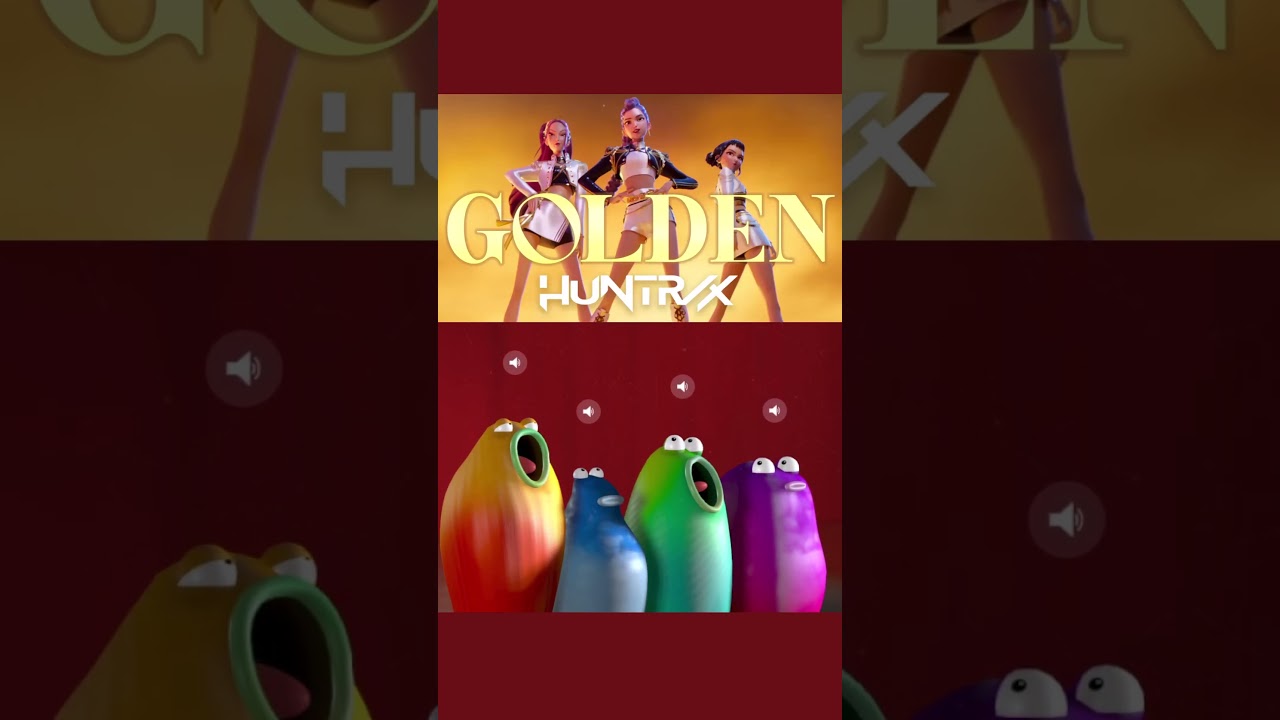 Golden Kpop Demon Hunters - Blob Opera