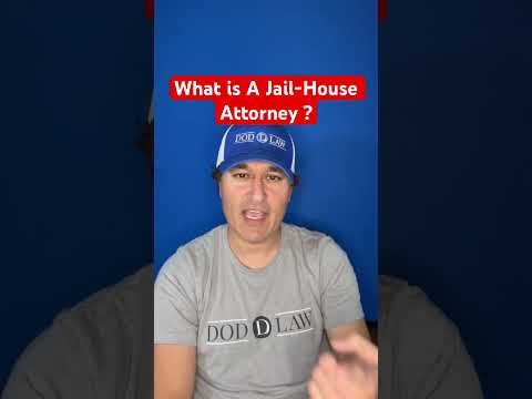 What is a jail house attorney | Representing Yourself | Law Library | California | San Diego