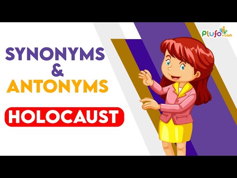 Holocaust - Synonyms and Antonyms || English Vocabulary