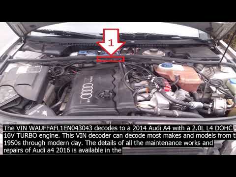 Vin number audi a the list below displays vehicle identification numbers belonging to aud
