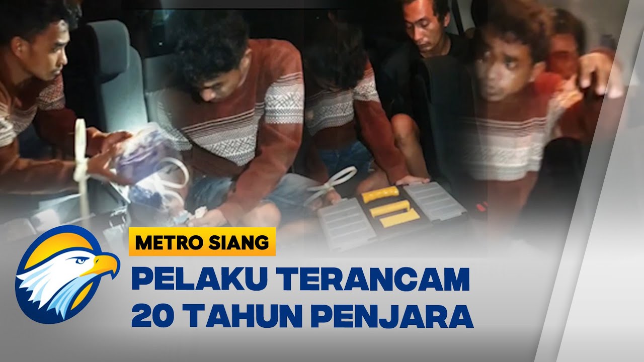 Kurir di Bengkalis Riau Diringkus Bawa 8 Kilogram Sabu [Metro Siang]