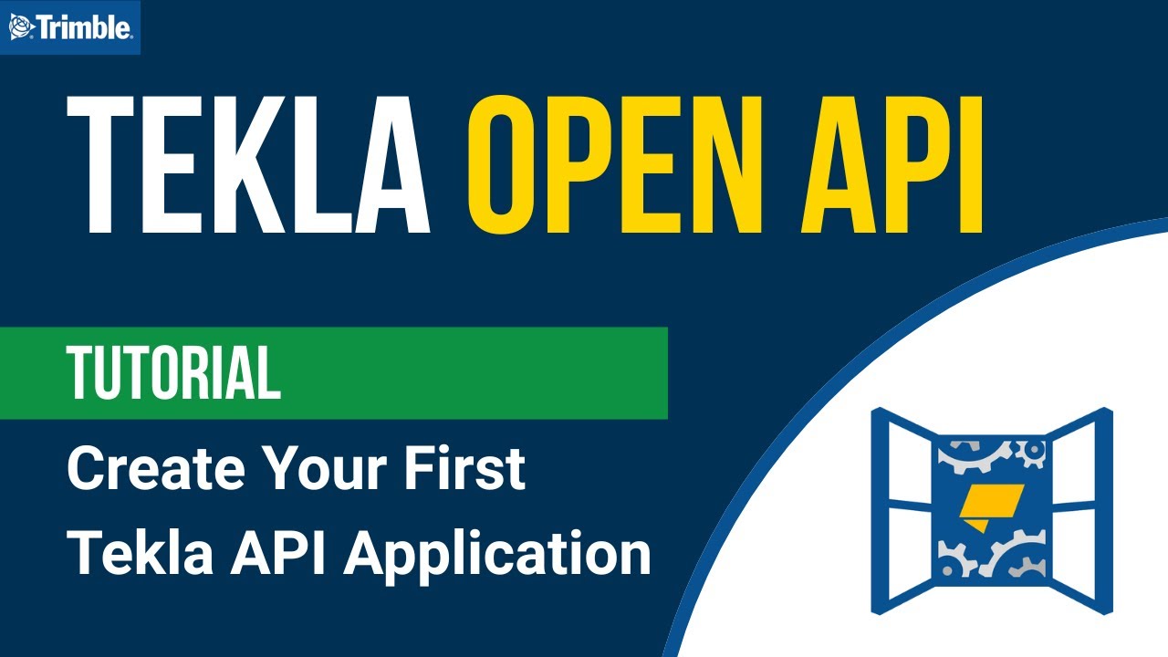Tekla Open API (Tekla Structures) — Create Your First Tekla API Application | C# Tutorial