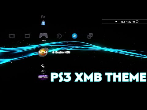 How To Customize Your PS3 XMB “Main Menu” - Add Custom Fonts, XMB Waves, PSN Color