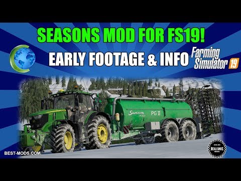 Steam Community :: Video :: FS19 🌳Seasons Mod Info, News and EARLY ...