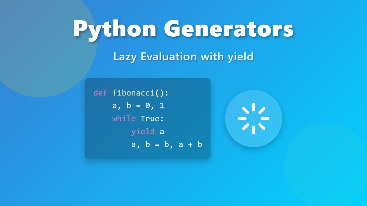Python Generators: Lazy Evaluation & Memory Efficiency for Beginners ✨