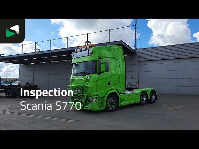 Scania S770 6X4 Tractor Unit - BAS World