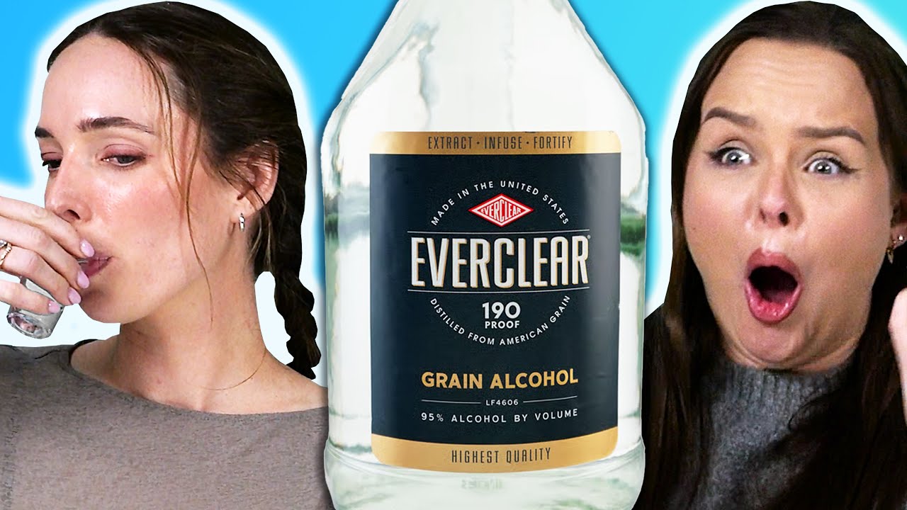 Irish People Try America's Strongest Alcohol: Everclear (190 PROOF/95%)