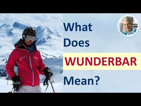 What is the Meaning of WUNDERBAR? (3 Illustrated Examples)