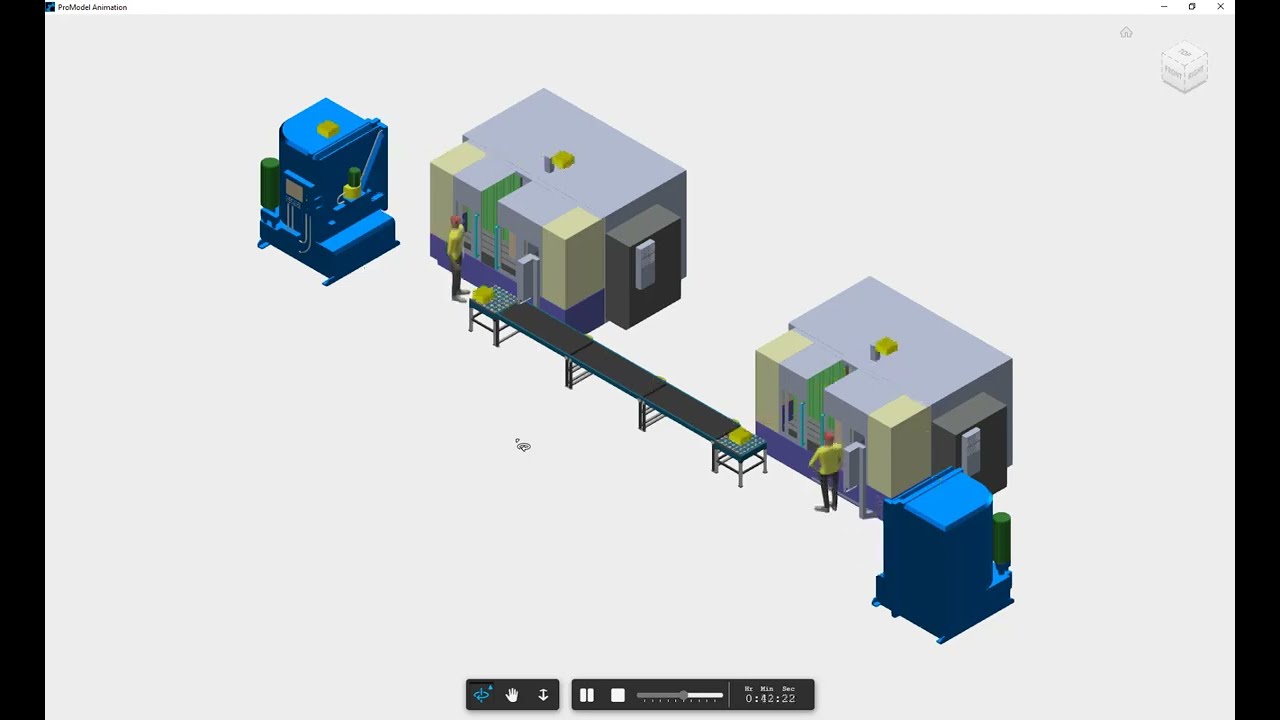 ProModel AutoCAD Edition | Simple Example