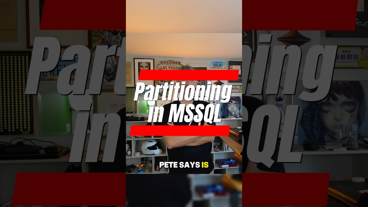 Partitioning in MSSQL