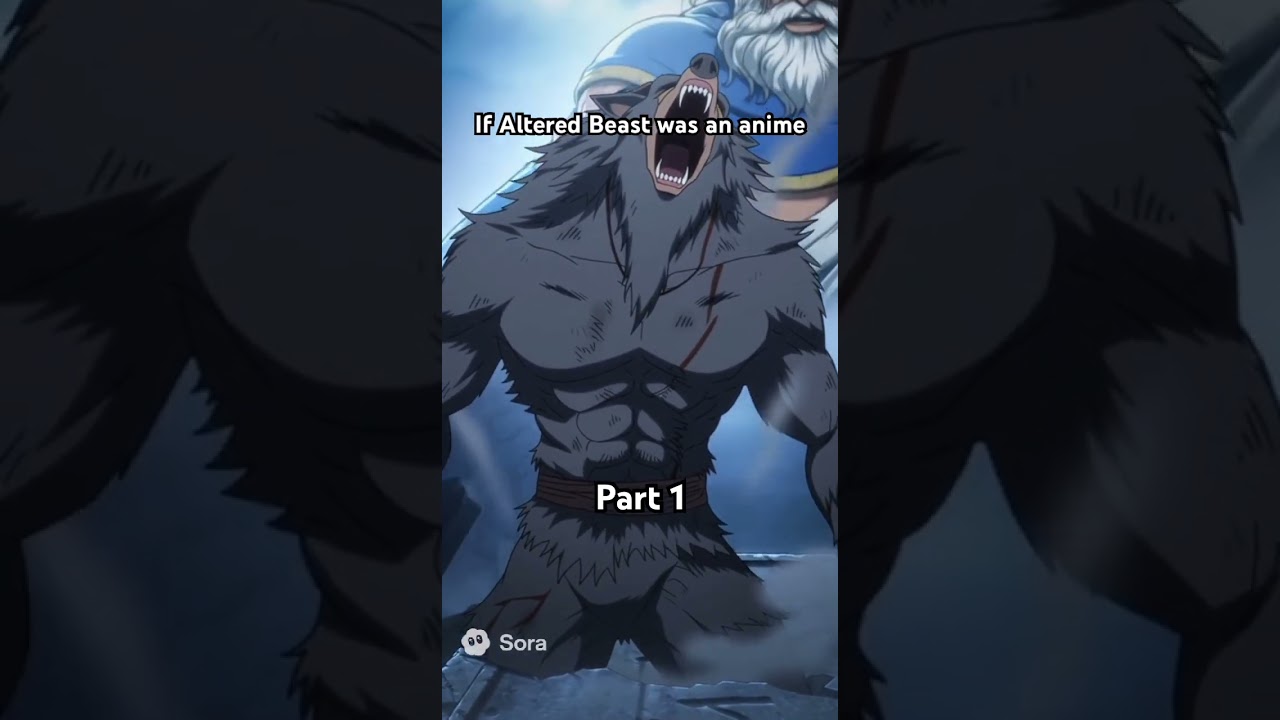 Altered Beast anime #anime #sega #sora #sora2 #segagenesis