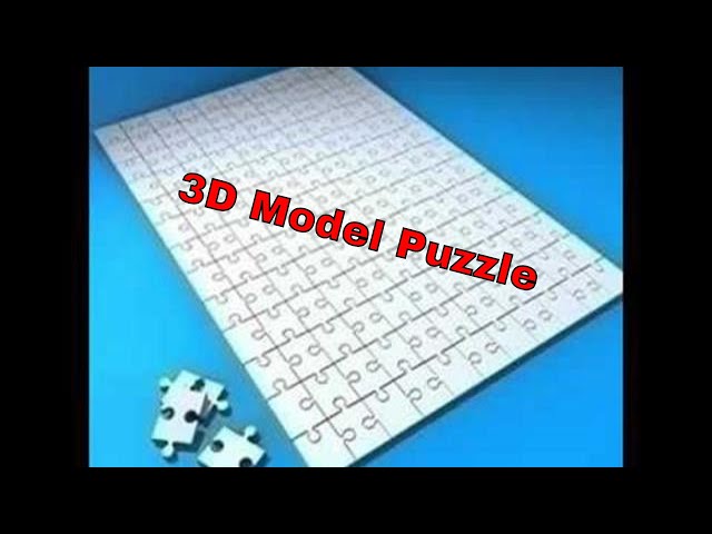 Puzzle 3D Model - FlatPyramid
