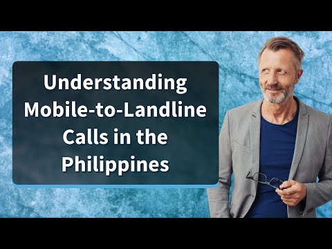 Understanding Mobile-to-Landline Calls in the Philippines