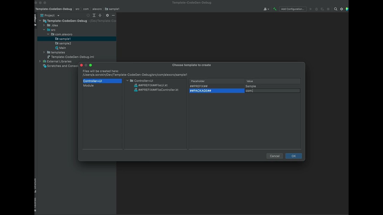 Template CodeGen - IntelliJ IDEs Plugin | Marketplace
