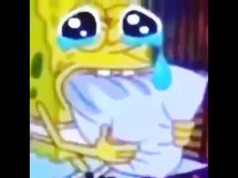 Spongebob crying meme