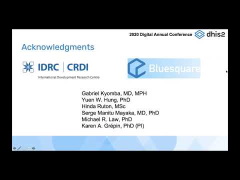 DHIS2 Annual Conference 2020: Impact of Disease Outbreaks through DHIS Data