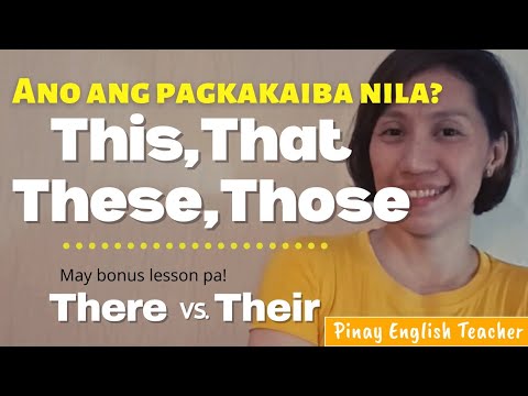 This, These, That, Those || There vs.Their - Basic English Grammar (Short lessons)