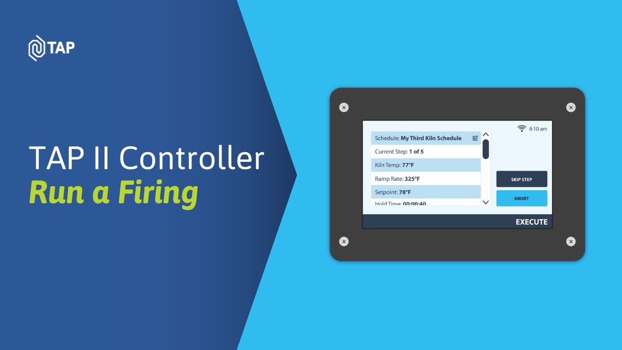 How-To TAP Videos | How To Use Your Kiln Controllers