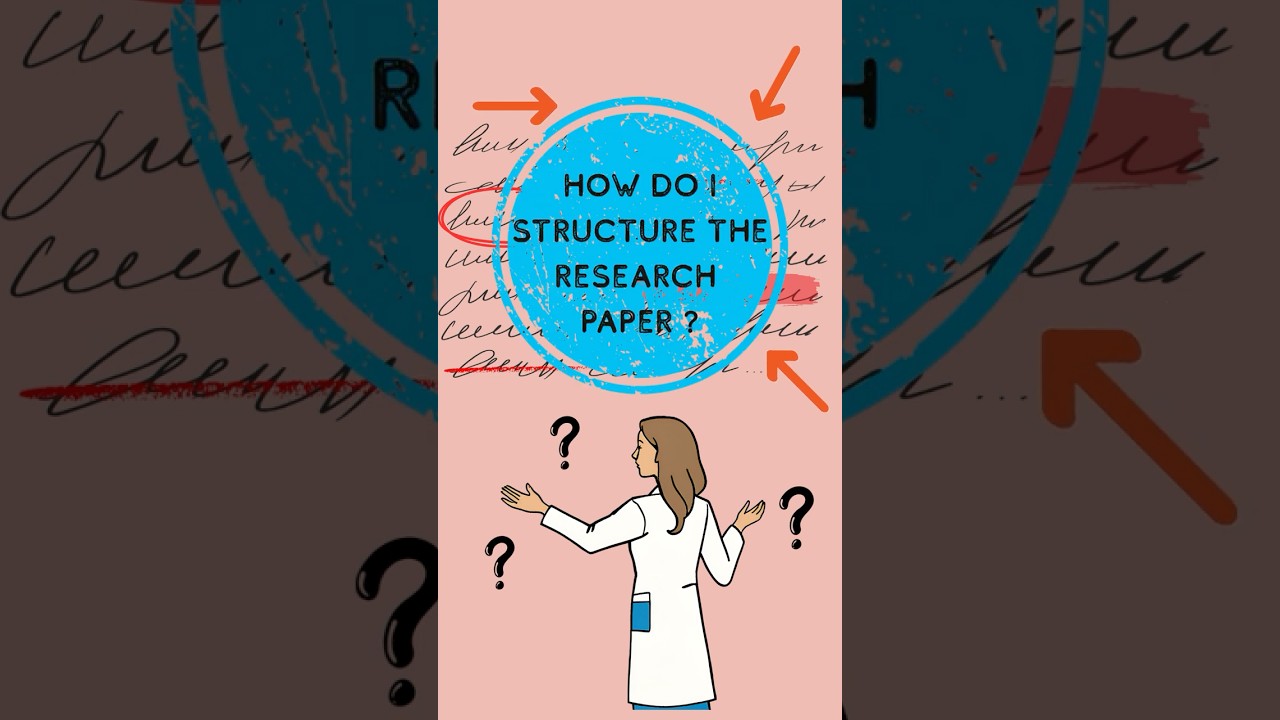 How to structure a research paper using the IMRAD format