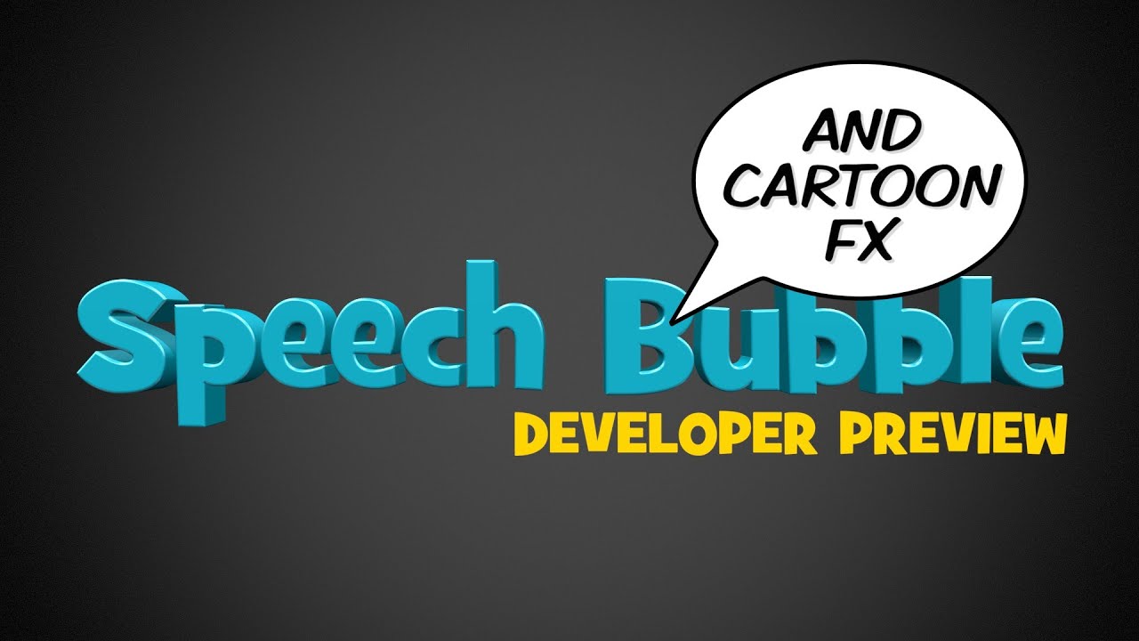 Preview: Speech Bubble Cartoon Panel Comic Effect bundle | BretFX Plugins Tutorials Final Cut Pro X