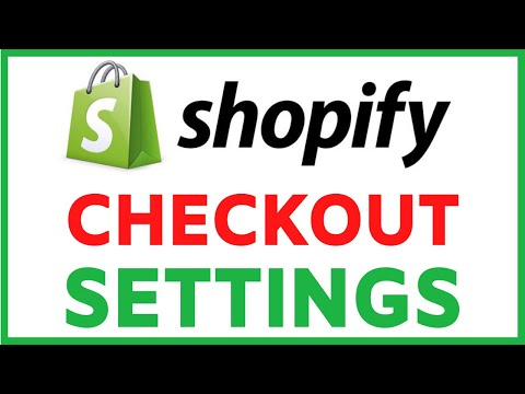 Shopify Checkout Settings Tutorial | How To Setup Checkout Page On Shopify