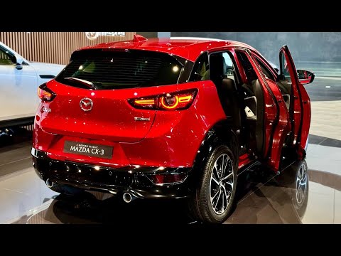 2025 Mazda 3 Retro-Sports: Hatchback | Red Color! | Interior And Exterior