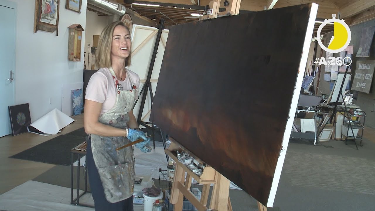 AtoZ60: Artists get messy at this office space