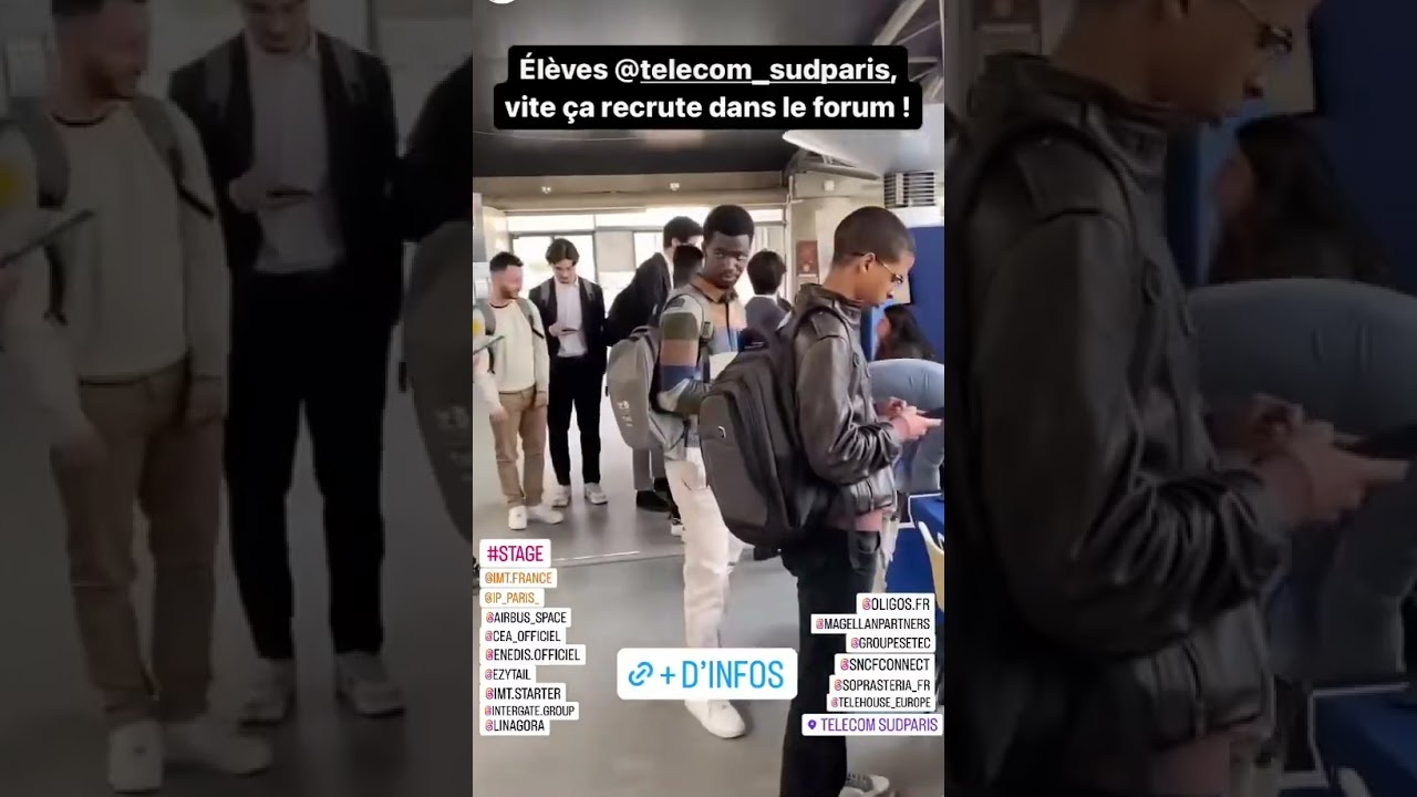 Ezytail @ Forum de recrutement de Télécom SudParis à Evry
